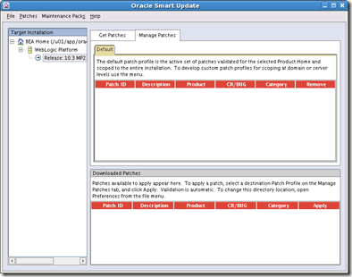 Oracle Apps Blog: Weblogic–Patching with the Smart Update utility